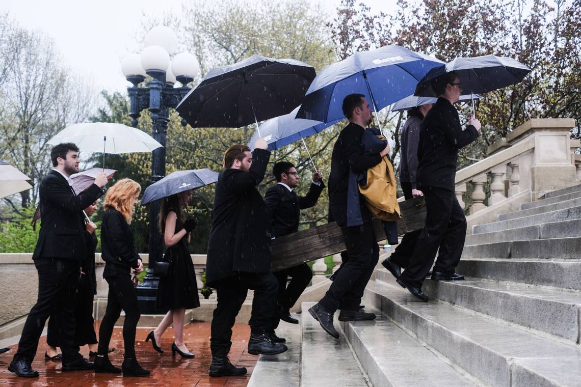 NEWS BRIEFS: Eastern KY U Students Hold Mock Funeral For Higher Ed In ...