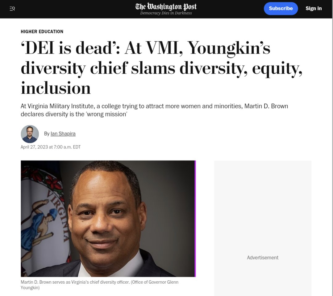 PERSPECTIVES: So Mr. Brown Says, "DEI is Dead" .... - Future U